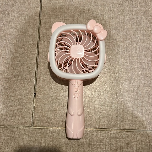 Sanrio | Other | Hello Kitty Portable Fan With Lights | Poshmark